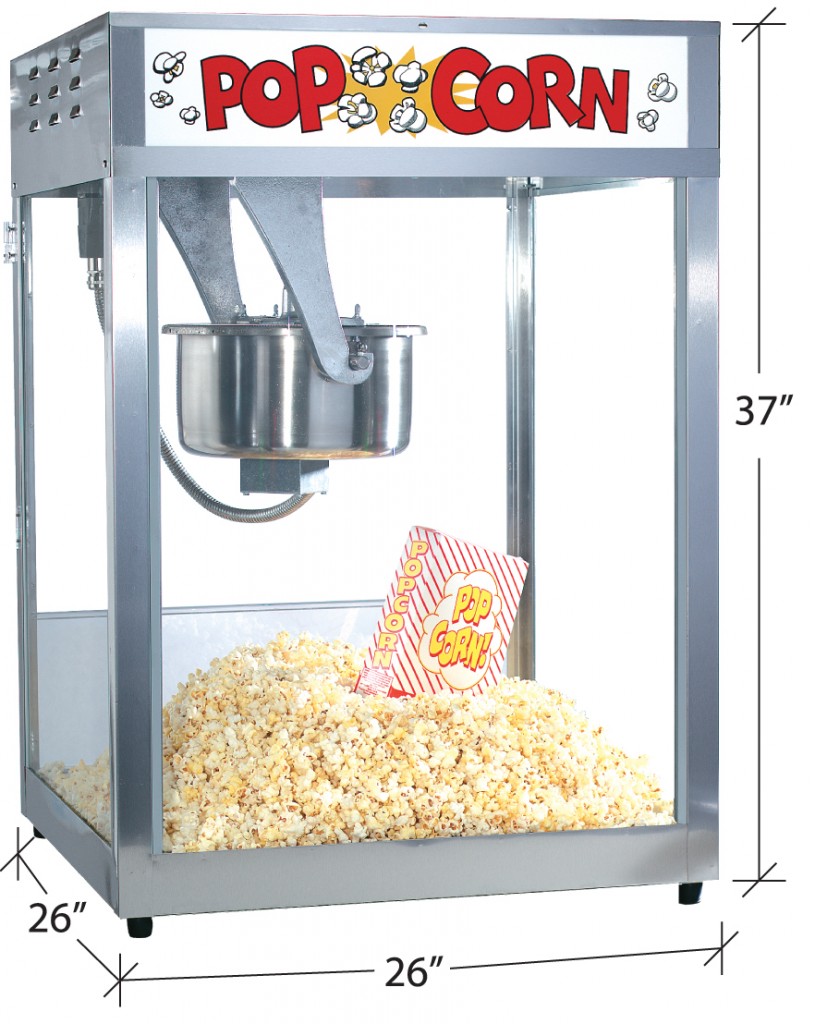 Professional Popcorn Machine | Jumpin Jollies